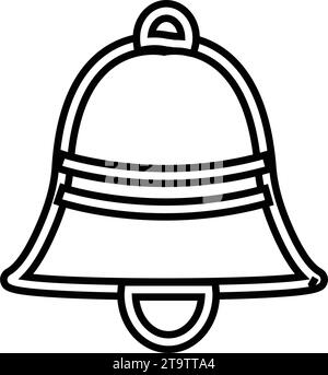 Christmas Ball Outline Icon Symbol Design. Vector Christmas Bauble with ...