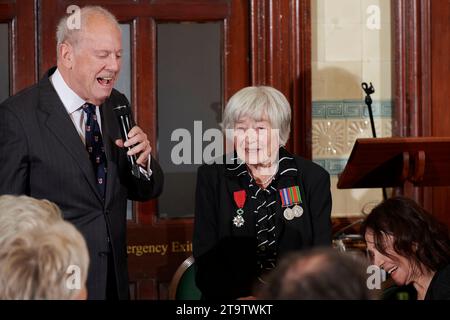 Patricia Owtram and Gyles Brandreth at The Oldie of the Year 2023, 23 ...