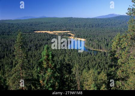 Spring Creek from Oux Kanee Viewpoint, Winema National Forest, Oregon ...