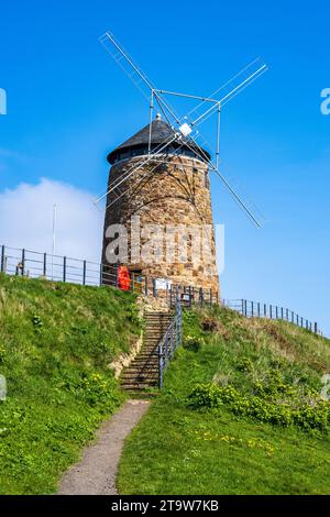 Windmill in St Monans, Fife, Scotland Stock Photo - Alamy
