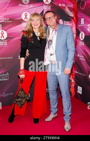 Nanna Kuckuck, Dirk Ullmann bei Kuenstler gegen AIDS Dreams come true ...