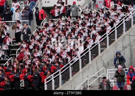Salt Lake UT, USA. 23rd Nov, 2023. Utes quarterback Luke Bottari (15 ...