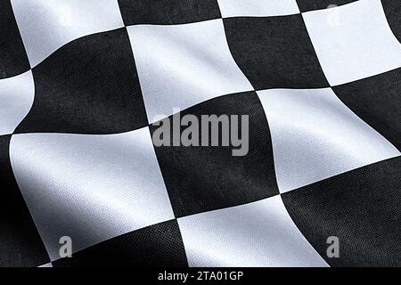 checkered flag, end race background, formula one competition Stock ...