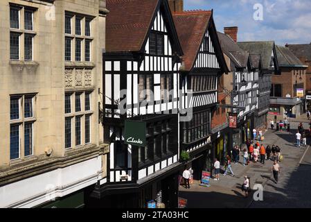 Foregate Street in the city of Chester Stock Photo - Alamy