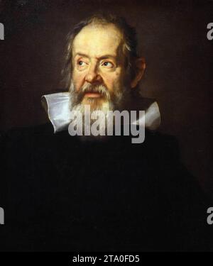 Portrait of Galileo Galilei by Justus Sustermans Flemish artist ...