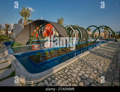 Qatar expo 2023 in Al Bidda park Doha, Qatar showing Qatar pavilion and ...