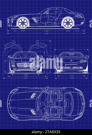 Mercedes AMG SLS GT Final Edition 2014 Stock Photo - Alamy