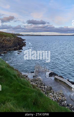 view of tramore Guillamene Swimming Cove, Co.Waterford Ireland. will ...