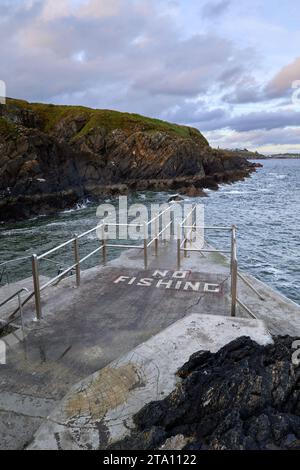 view of tramore Guillamene Swimming Cove, Co.Waterford Ireland. will ...