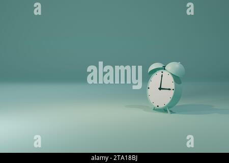 3D render of an alarm clock Stock Photo - Alamy