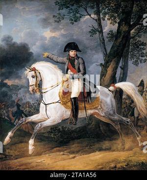 'Equestrian Portrait of Emperor Napoleon I' by Carle Vernet depicts ...