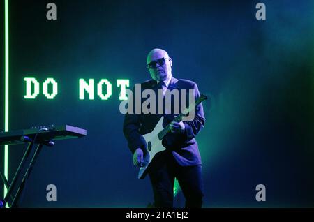 Mat Mitchell of Puscifer performing at Rockwave Festival in Athens ...