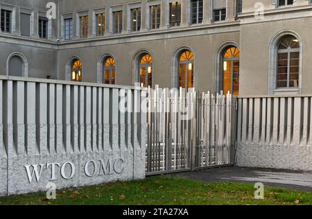 World Trade Organisation Headquarters, Geneva, Switzerland Stock Photo ...