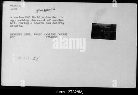 Vietnam war era M60 machine gun with bullet belts Stock Photo - Alamy