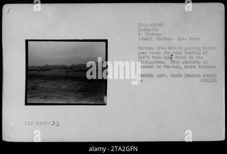 A-4 Skyhawk aircraft from MAB-12, commanded by Colonel John D. Noble ...