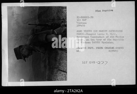 On November 2, 1970, Lt Gen Lewis W. Walt, Assistant Commandant of the ...