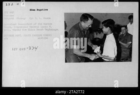 Lieutenant General Lewis W. Walt visits China Beach Orphanage in ...