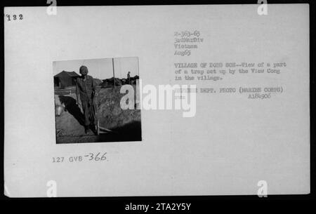 "View of captured Viet Cong weapons and equipment, taken by Staff ...