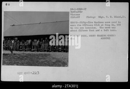 Marines at the Dong Ha Air Base operate a radar site, essential for ...
