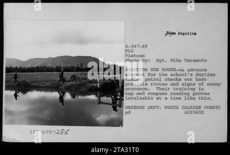 American soldiers are seen in this Vietnamese combat zone, April 3 ...