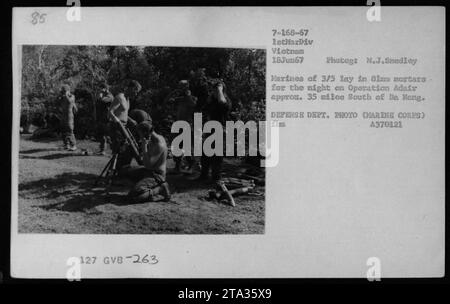 Soldiers in South Vietnam prepare for Operation Stomp in 1965. Aerial ...