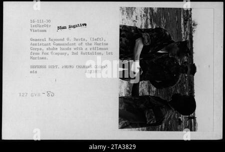 General Raymond G. Davis, Assistant Commandant of the Marine Corps ...