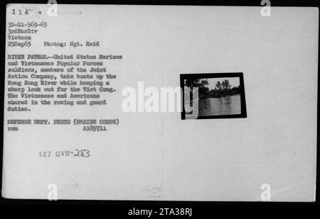 On September 7, 1965, U.S. Marines of the 122nd 3rd Marine Division ...