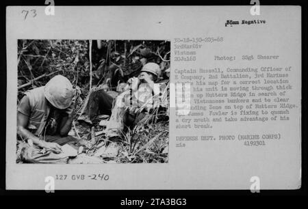 3d Battalion 3d Marines Mutters Ridge 1969 Stock Photo - Alamy