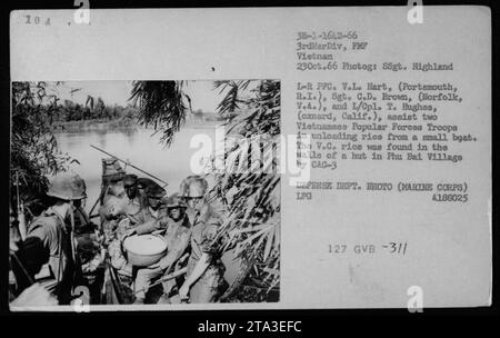 American soldiers are seen in this Vietnamese combat zone, April 3 ...