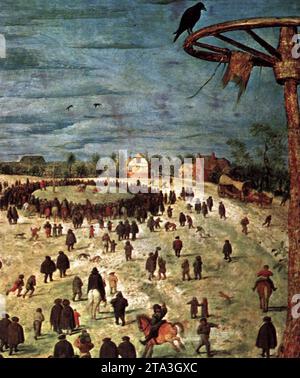 Christ Carrying the Cross (detail) 1564 by Pieter The Elder Bruegel Stock Photo - Alamy