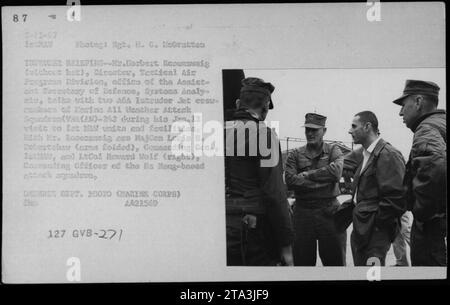 General officers including Major General Louis B. Robertshaw, Major ...