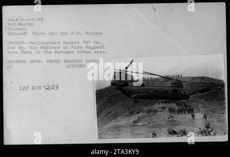 3d Battalion 3d Marines Mutters Ridge 1969 Stock Photo - Alamy
