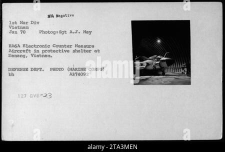 An A-6 Intruder aircraft from the 1st Marine Division in Vietnam ...