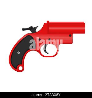 A flare gun icon, also known as a Very pistol or signal pistol, is a ...