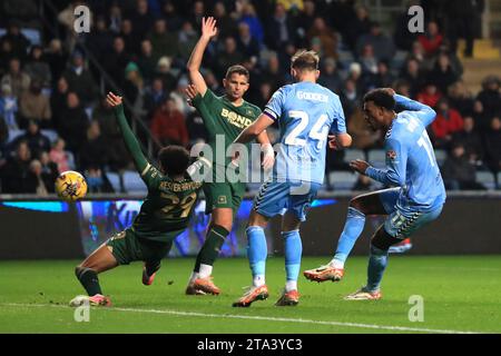 Haji Wright of Coventry City scores a penalty to make it 3-3 - Coventry ...