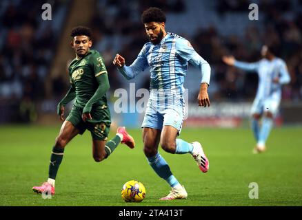 Coventry City's Kaine Kesler Hayden during a pre-season friendly match ...