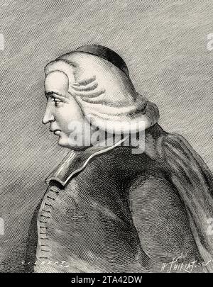 Portrait of Roger Joseph Boscovich (1711-1787) was a physicist ...