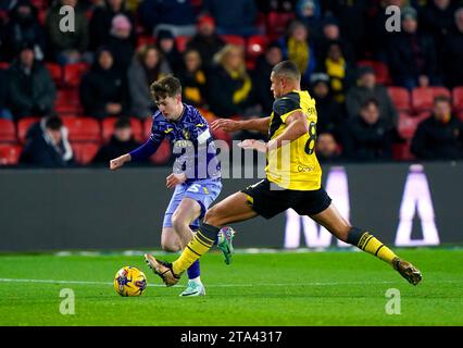 Norwich City's Kellen Fisher (left) fouls Stoke City's Sorba Thomas ...