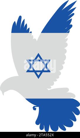 israel and palestine with peace dove Stock Vector Image & Art - Alamy