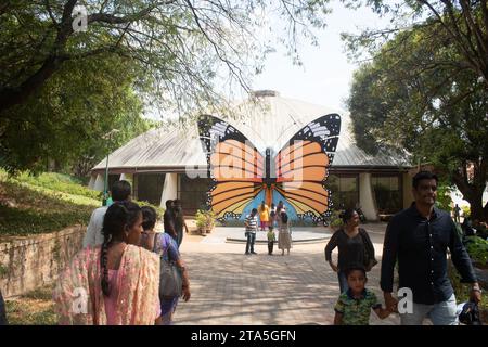 entrance of butterfly park in Bannerghatta national park Bangalore zoo ...