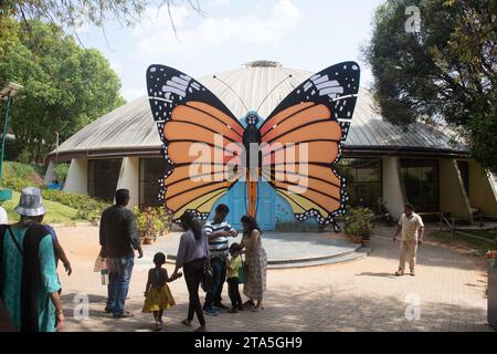 entrance of butterfly park in Bannerghatta national park Bangalore zoo ...