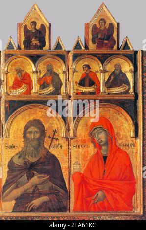 Polyptych No. 47 (detail). after 1311. Duccio di Buoninsegna - Polyptych No. 47 (detail ...