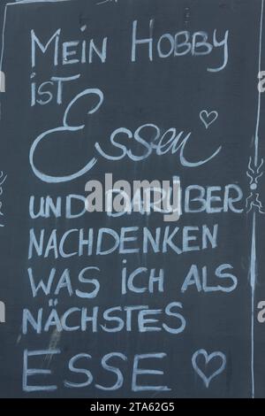 Mein Hobby ist Essen ist am Montag 27.11.2023 im Ostseebad Warnemünde ...