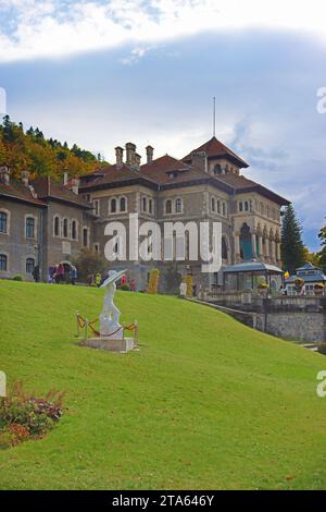 Busteni, Romania - October 13, 2023: Word WEDNESDAY in Cantacuzino ...