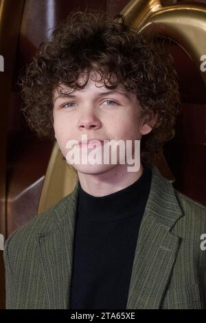 Colin O'Brien arrives for the world premiere of Wonka at the Royal ...
