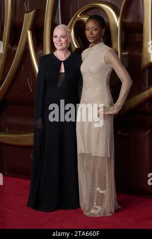 Tracy Ifeachor arrives for the world premiere of Wonka at the Royal ...