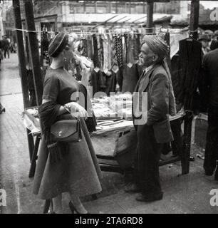 Hollywood actress Dolores Dorn visits Club Row Market in London's East ...