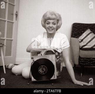 Jan Williams who played the masseuse in From Russia With Love, relaxes ...