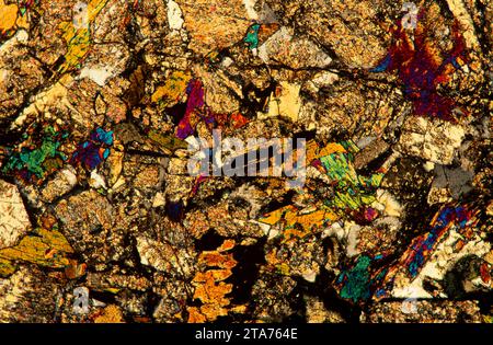 Diorite is an igneous intrusive rock intermediate between gabbro and ...