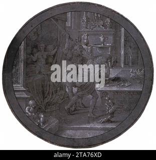 Design for Stained-Glass Roundel 1520s by Jan Gossart Stock Photo - Alamy